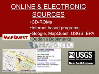 Geographic Sources Dillman And O Malley | PPTX