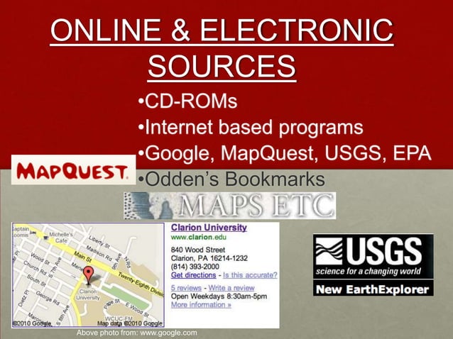 Geographic Sources Dillman And O Malley | PPT