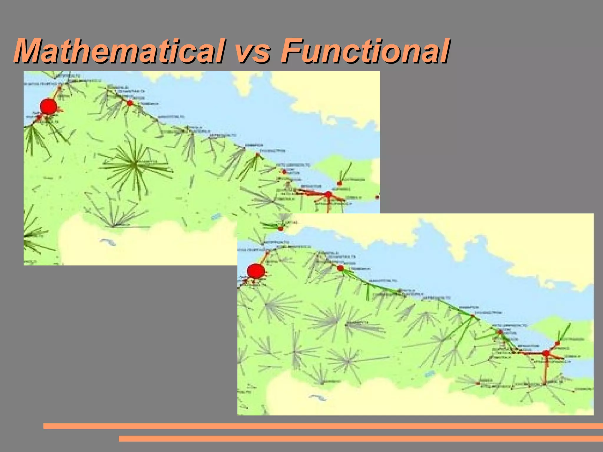 Geographic system of a polycentric development model | PPT