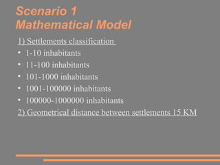 Geographic system of a polycentric development model | PPT