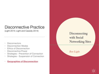 Geographies of disconnection | PPT