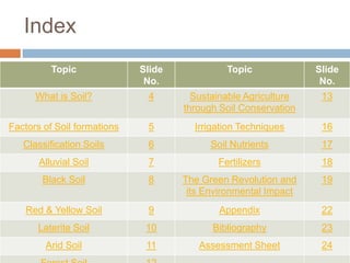 Soil | PPTX