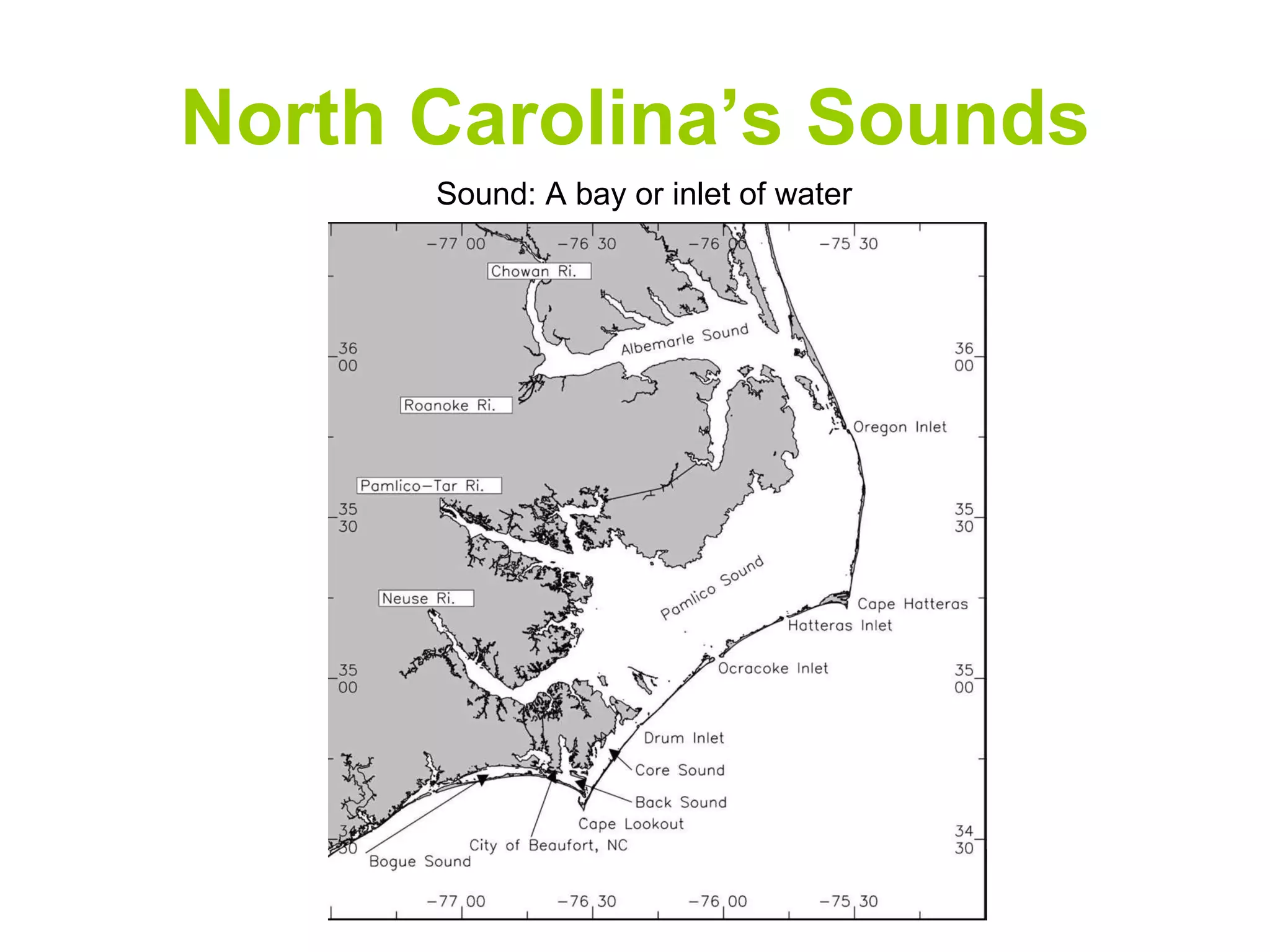 North Carolina Geography: The Tidewater Region | PPT