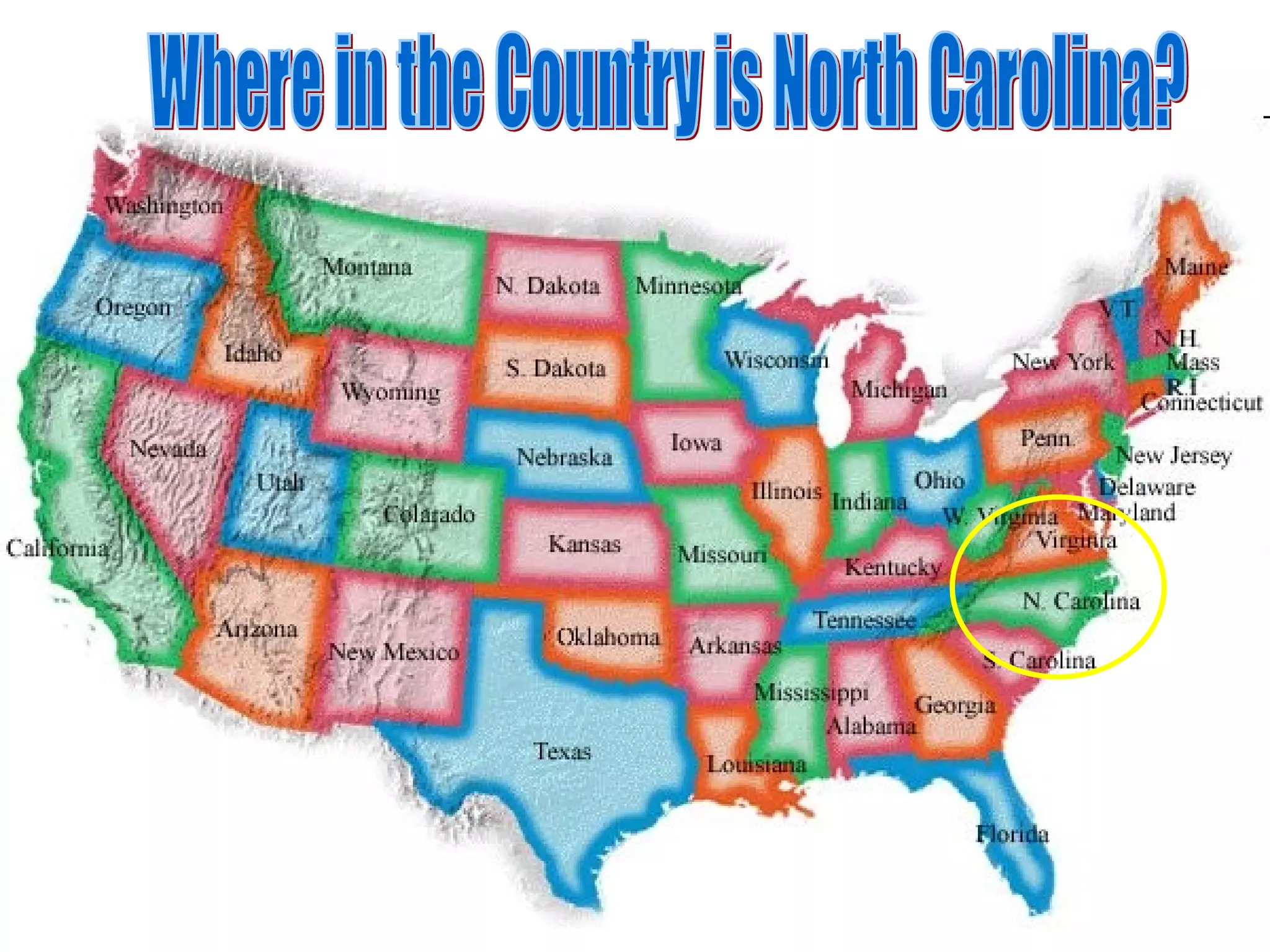 North Carolina Geography: The Tidewater Region | PPT