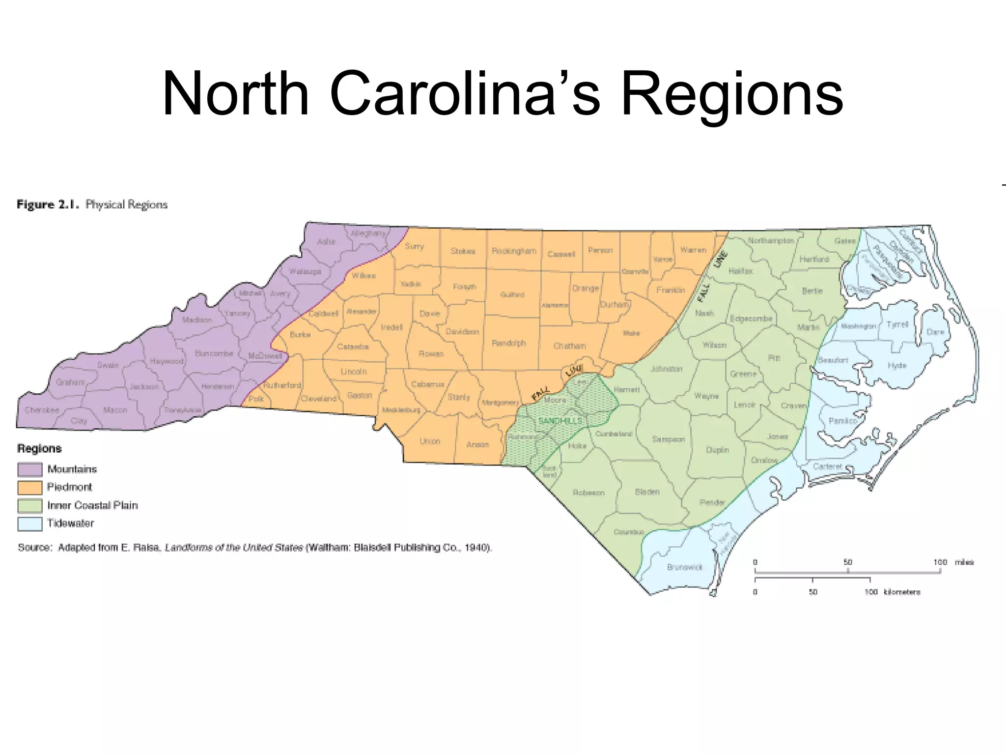 North Carolina Geography: The Tidewater Region | PPT