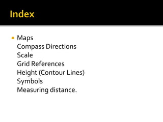 Geography map skill (all you need to know) | PPTX
