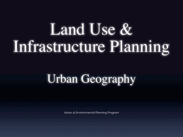 Urban Geography | PPT