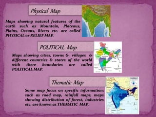 Geography - Maps - Class 6 | PPTX
