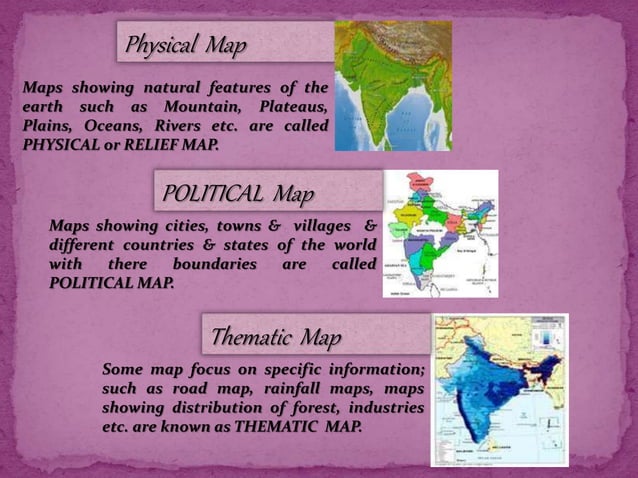 Geography - Maps - Class 6 | PPTX