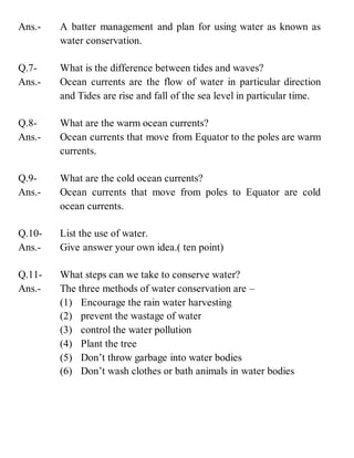 Cambridge Social Science, Class 7 Geography | DOCX