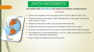 Geography (earth facts) | PPT