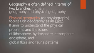 Geography | PPTX