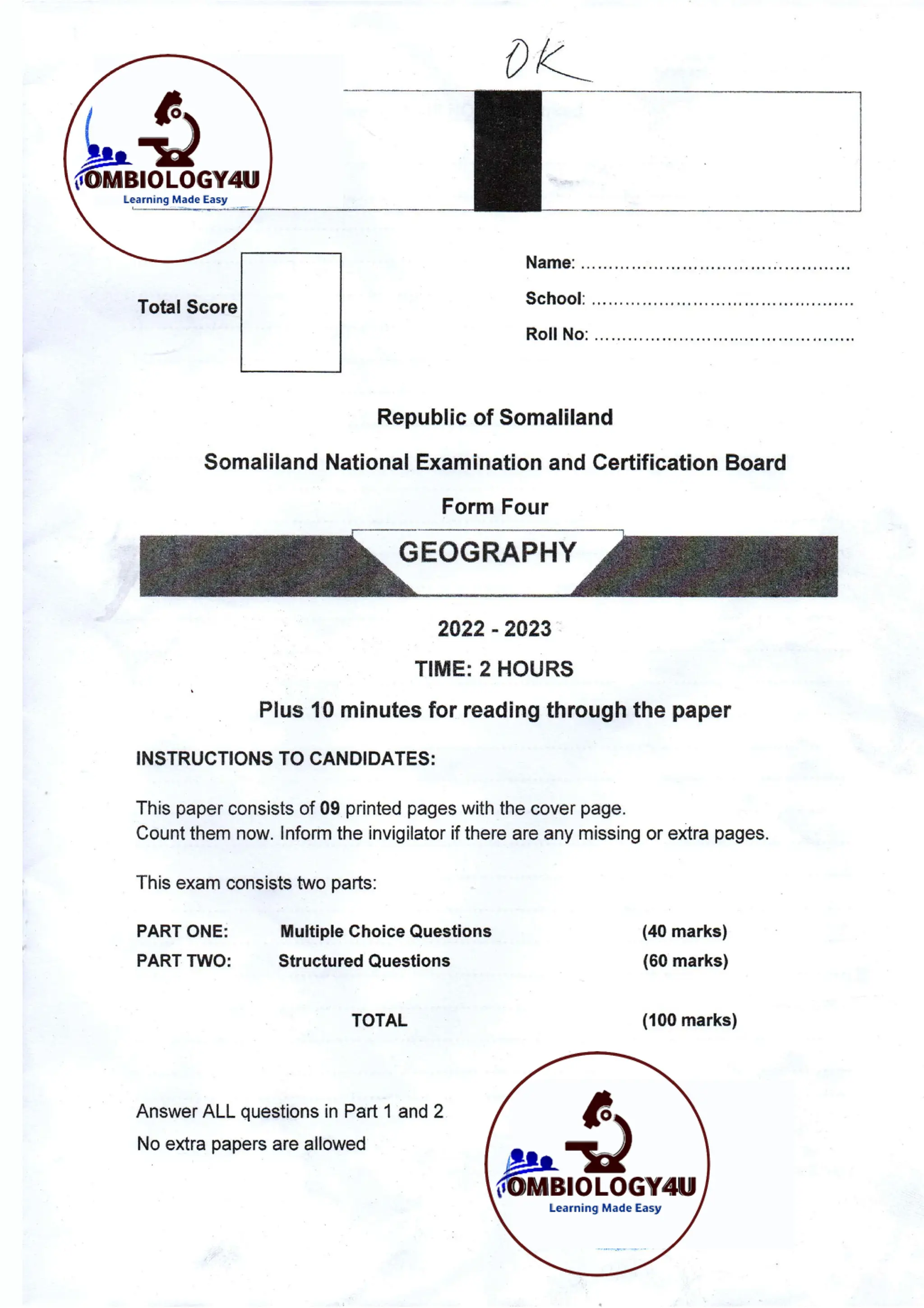 Form 4 Geography-2023 Exam-Ombiology4u.pdf