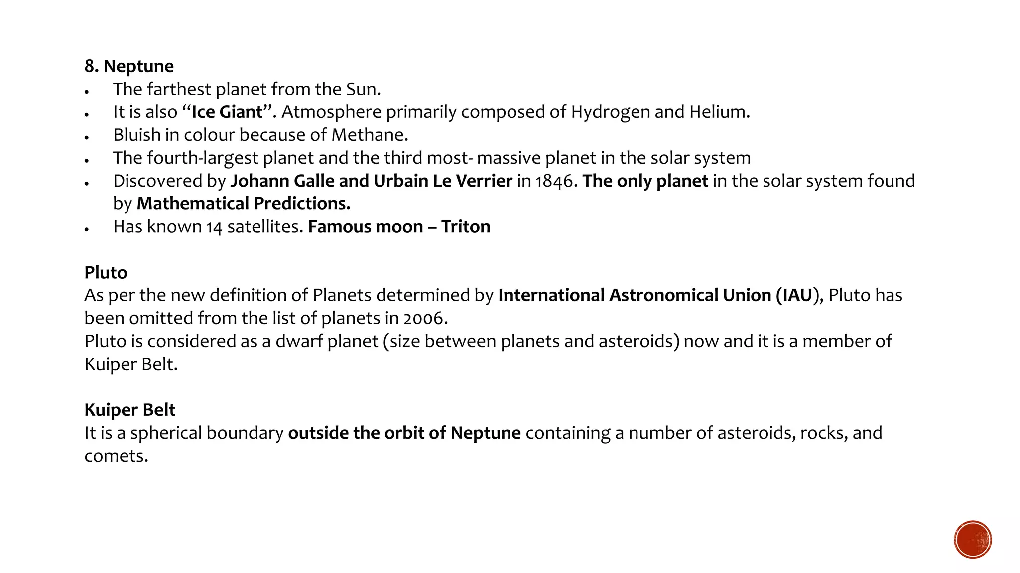 Geography: Module 1: Solar System | PPT