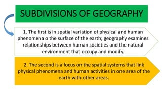 GEOGRAPHY | PPTX