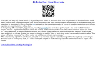 Geography | PDF | North America Travel | Travel Locations