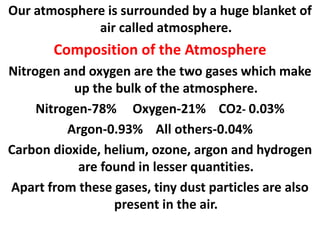 Geography chapter air class 7 notes | PPTX