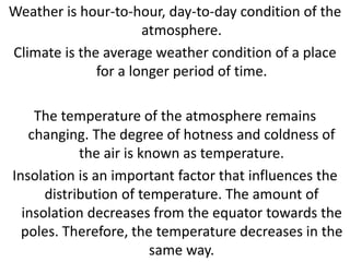 Geography chapter air class 7 notes | PPTX