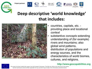 GeoCapabilities: Geography as Powerful Disciplinary Knowledge (PDK) | PPTX