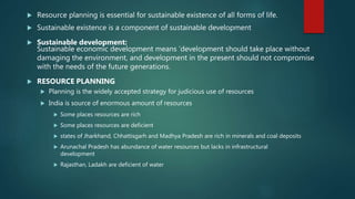 Geography Chapter 1 - Resources and Development | PPTX