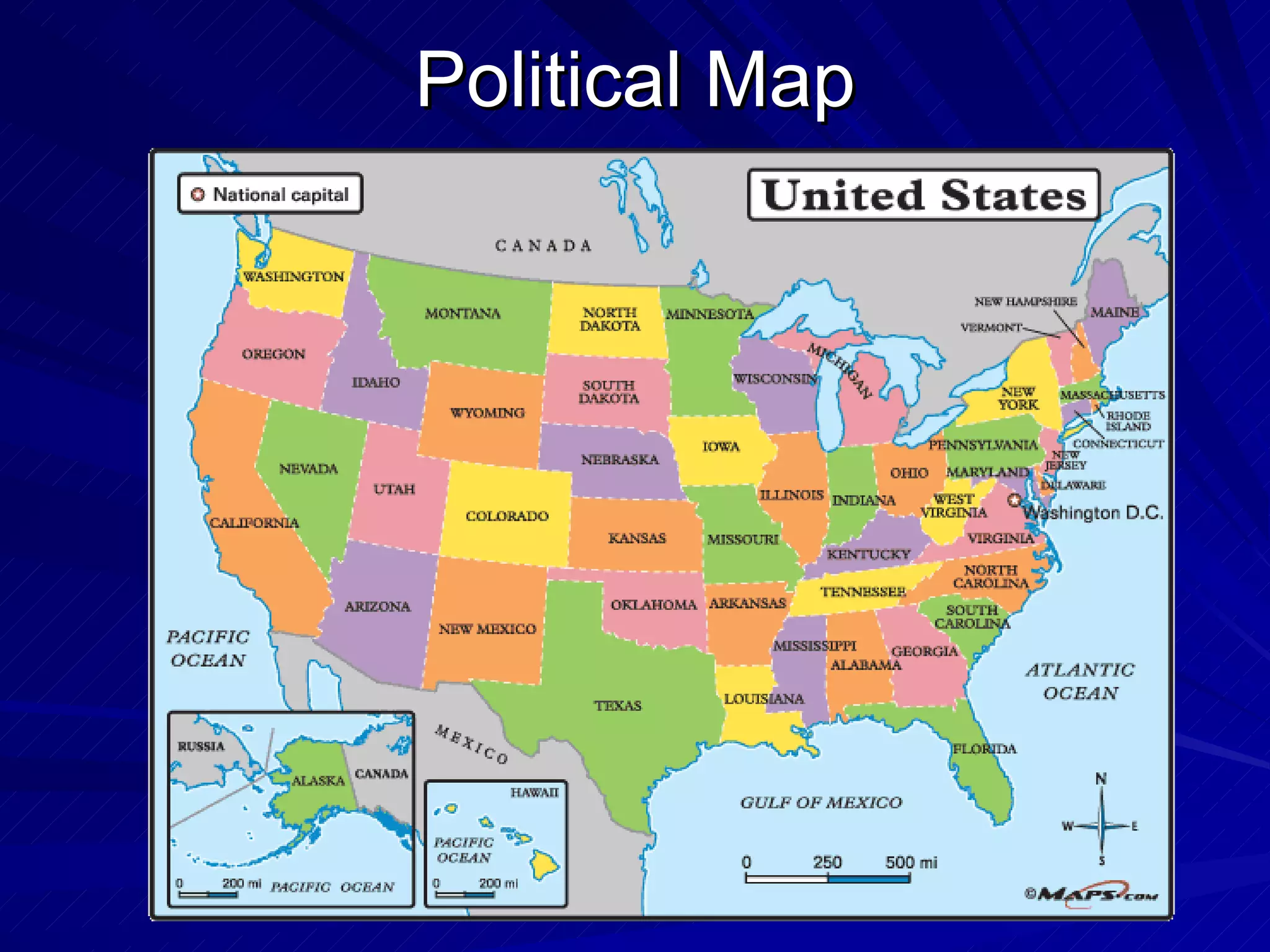 Geography: Different Kinds Of Maps | PPT