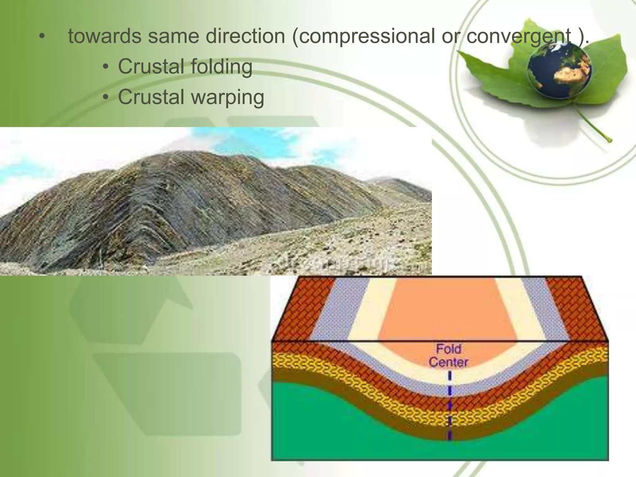 earth movements Endogenic forces | PPTX