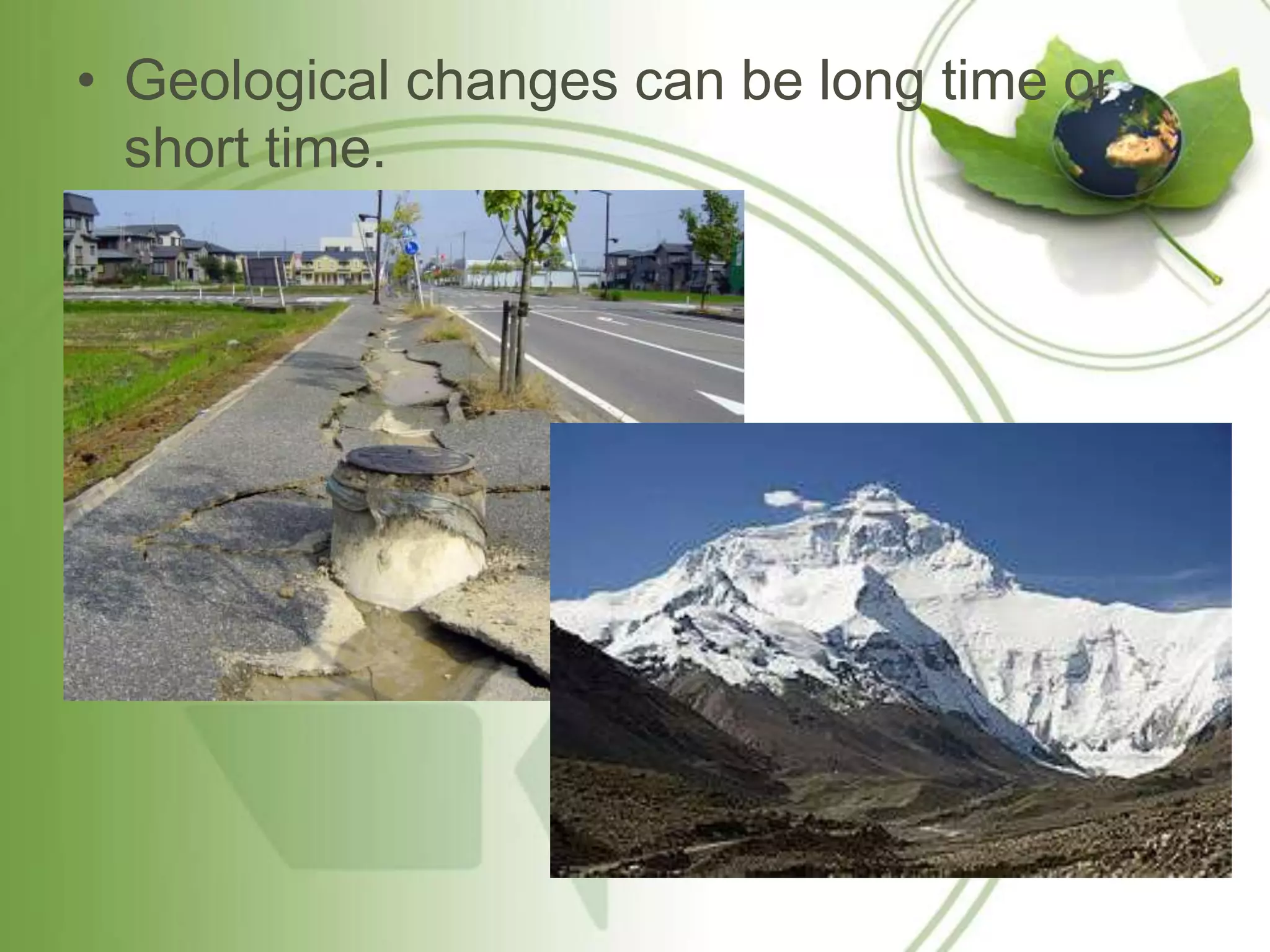 earth movements Endogenic forces | PPTX