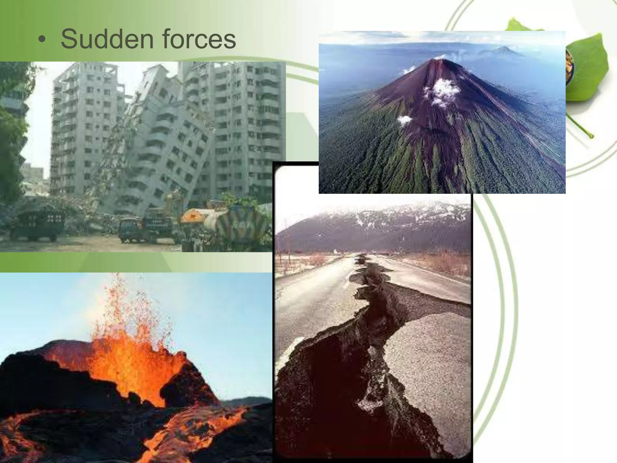 earth movements Endogenic forces | PPTX
