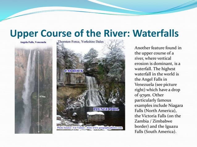 Geography fluvial landforms | PPTX
