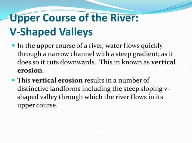 Geography fluvial landforms | PPTX