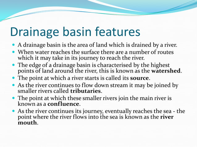 Geography fluvial landforms | PPT