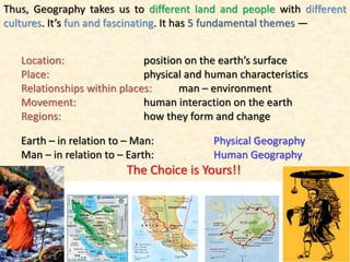 Geography and Geographers | PPT