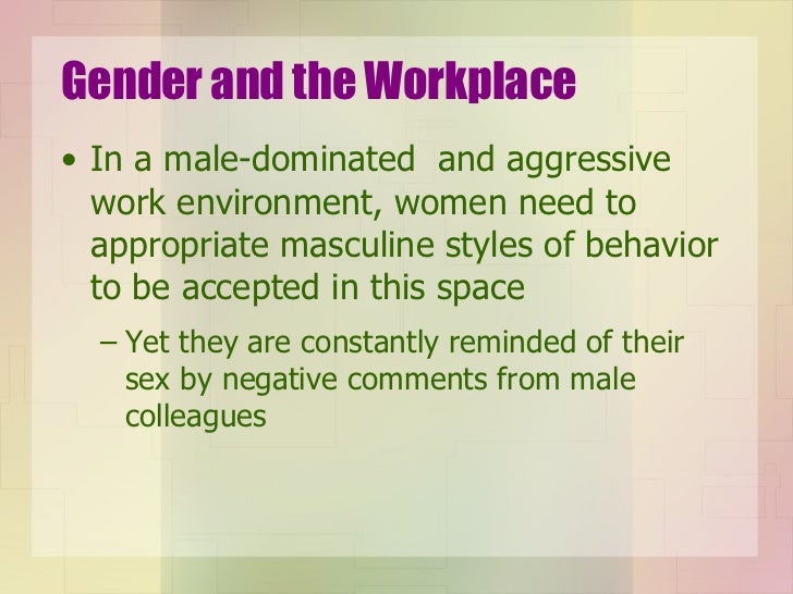 Gender And Geography