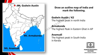 Geography maps of india (1) | PPTX