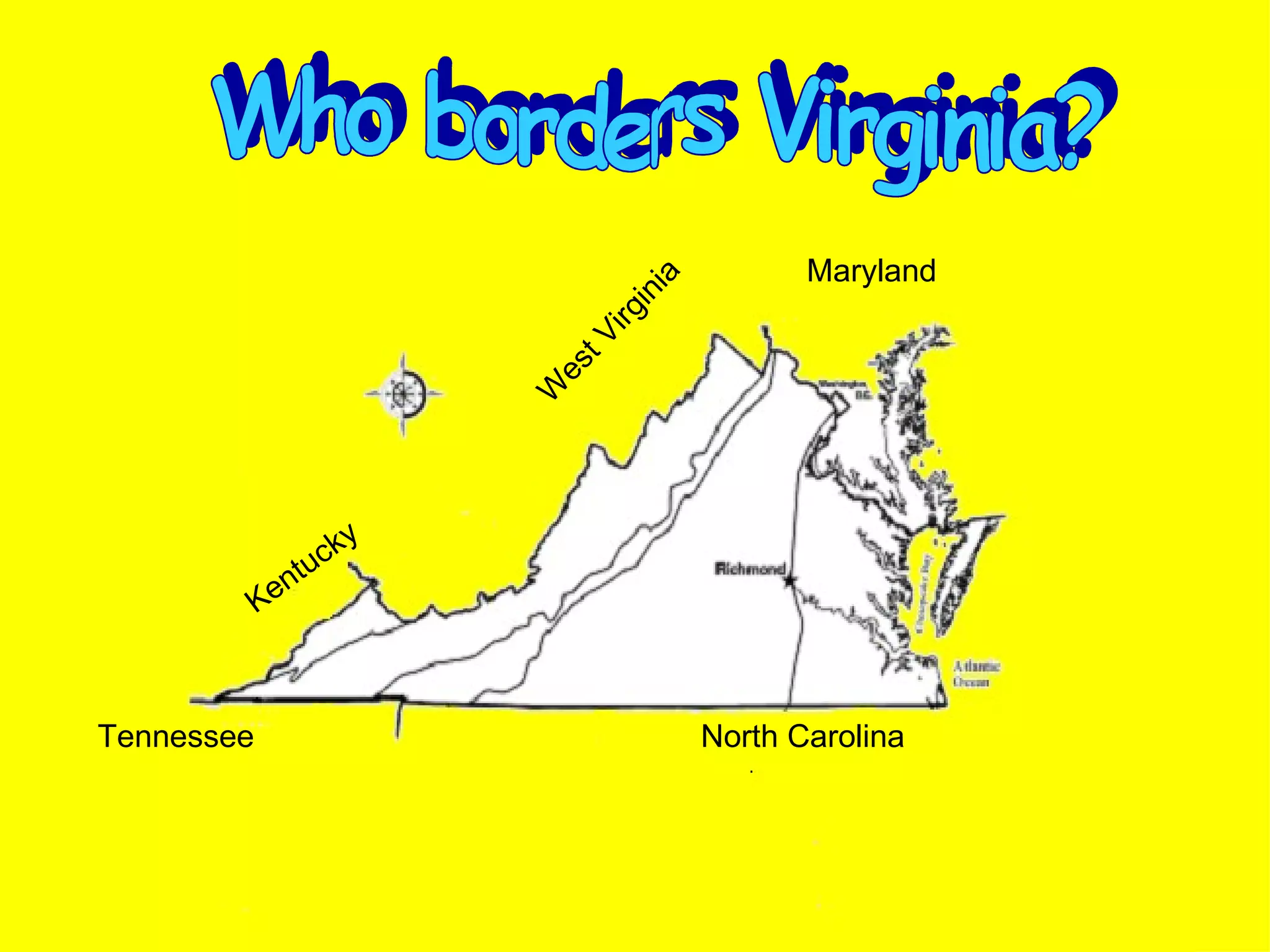 Geography Of Virginia | PPT