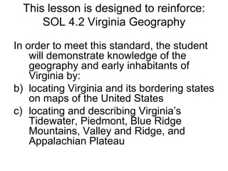 Geography Of Virginia | PPT