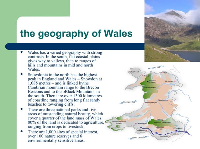 Geography of-wales | PPT | Geography | Science