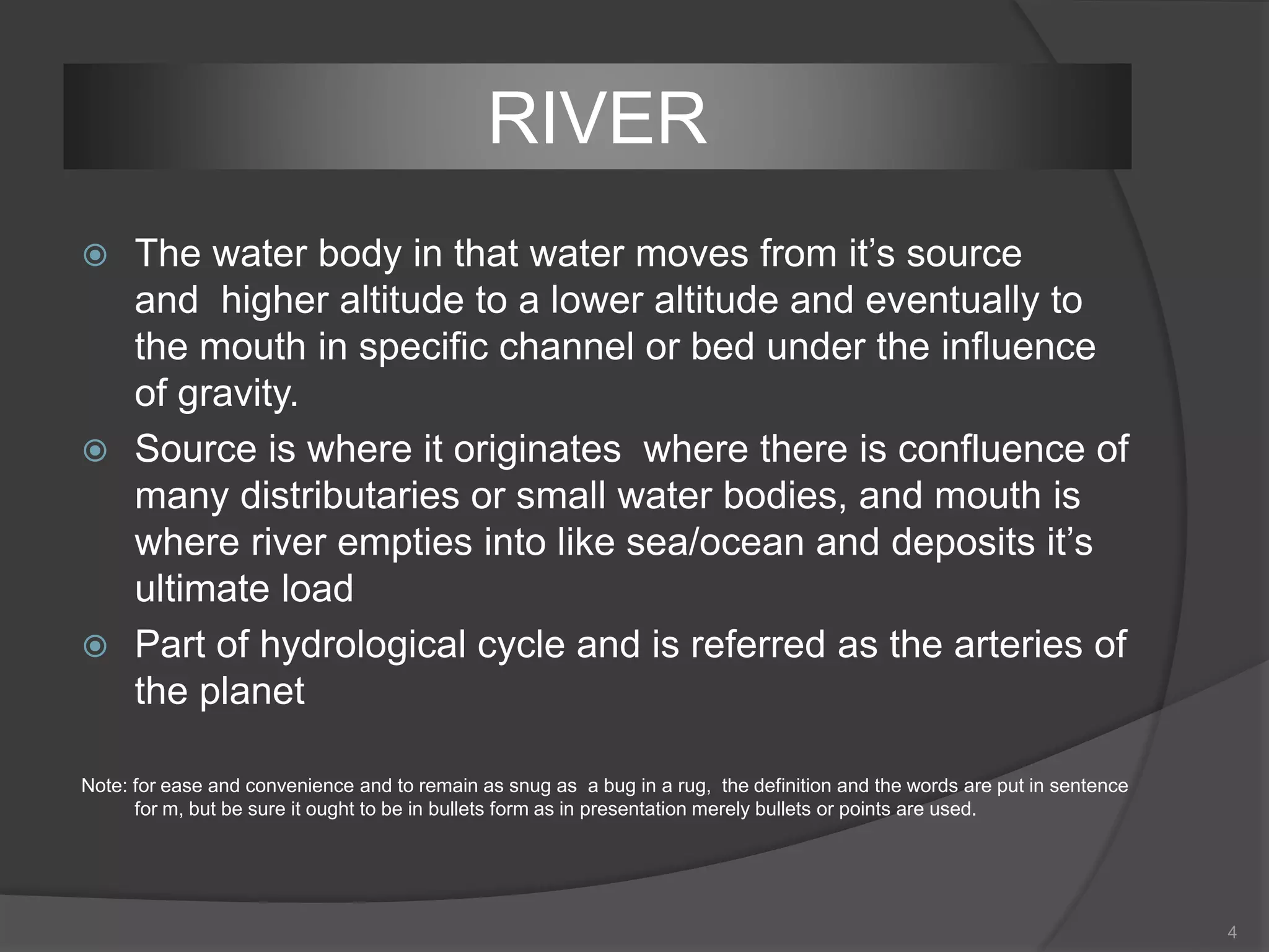 Importance of River by Jabir | PPTX