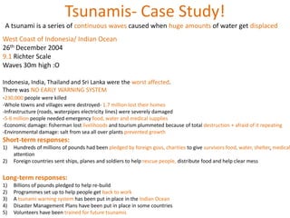 Geography the restless earth gcse | PPT