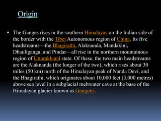 River Ganga - Geography activity | PPTX