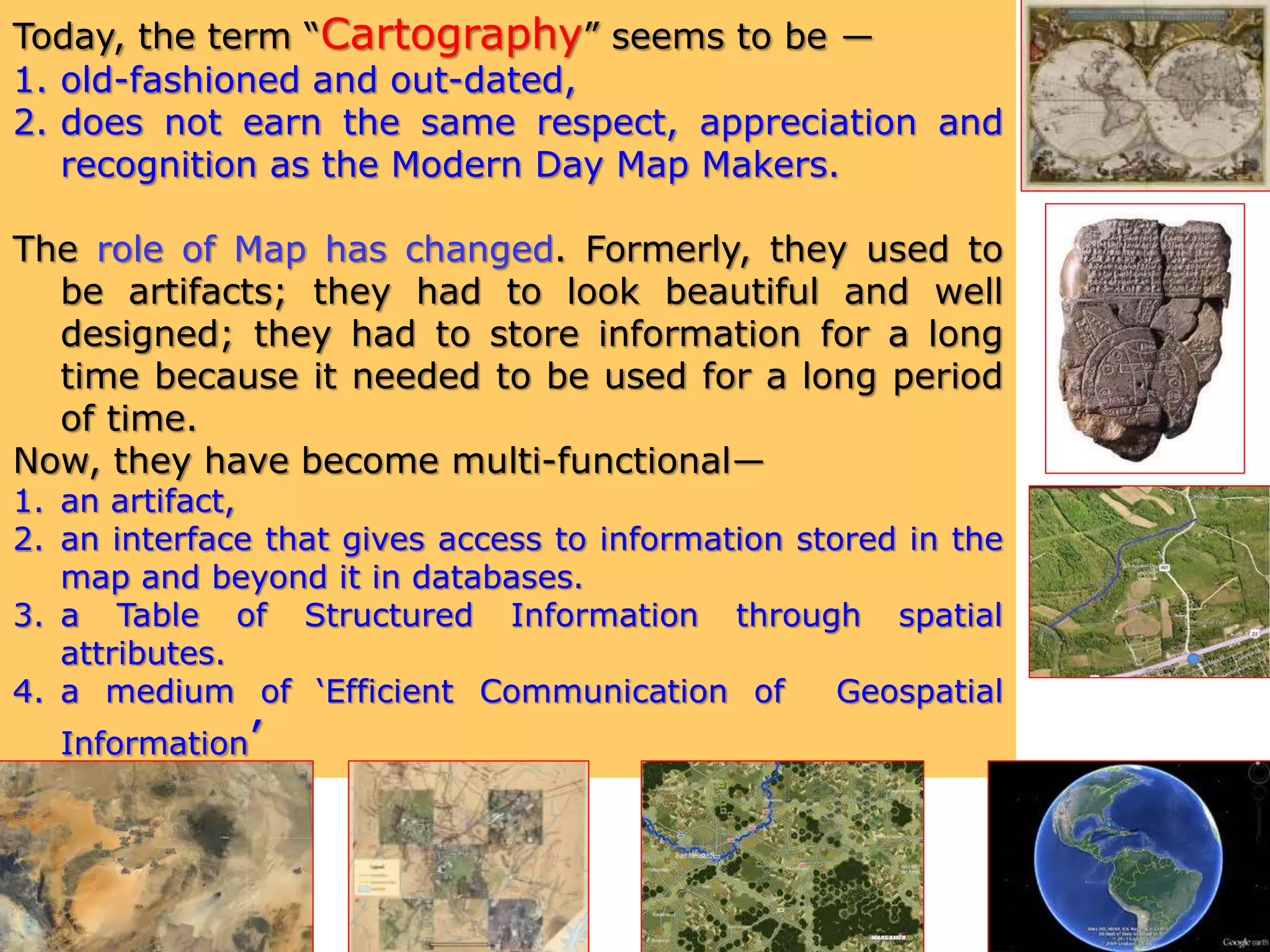 Geography and Cartography | PPT