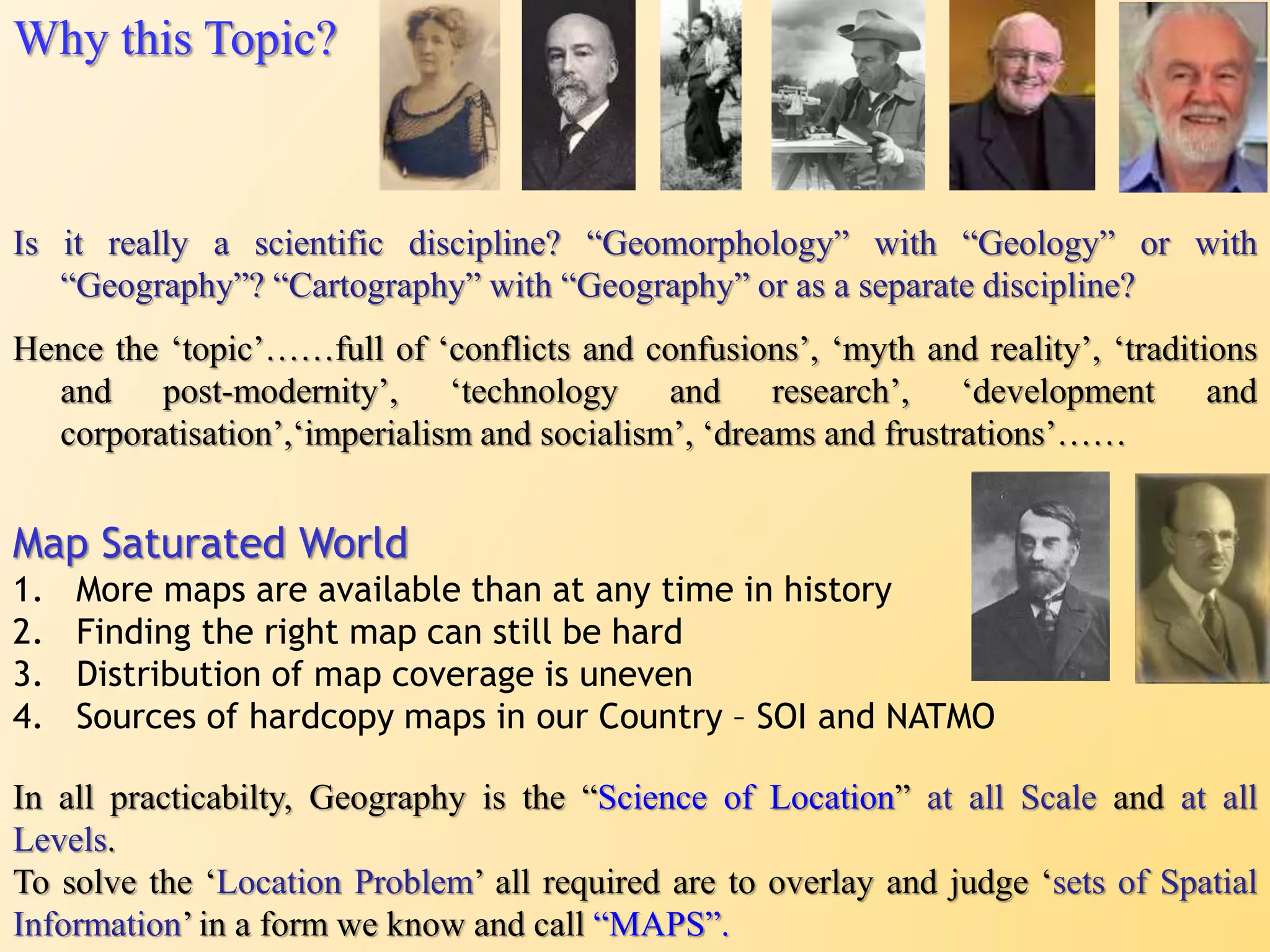 Geography and Cartography | PPTX