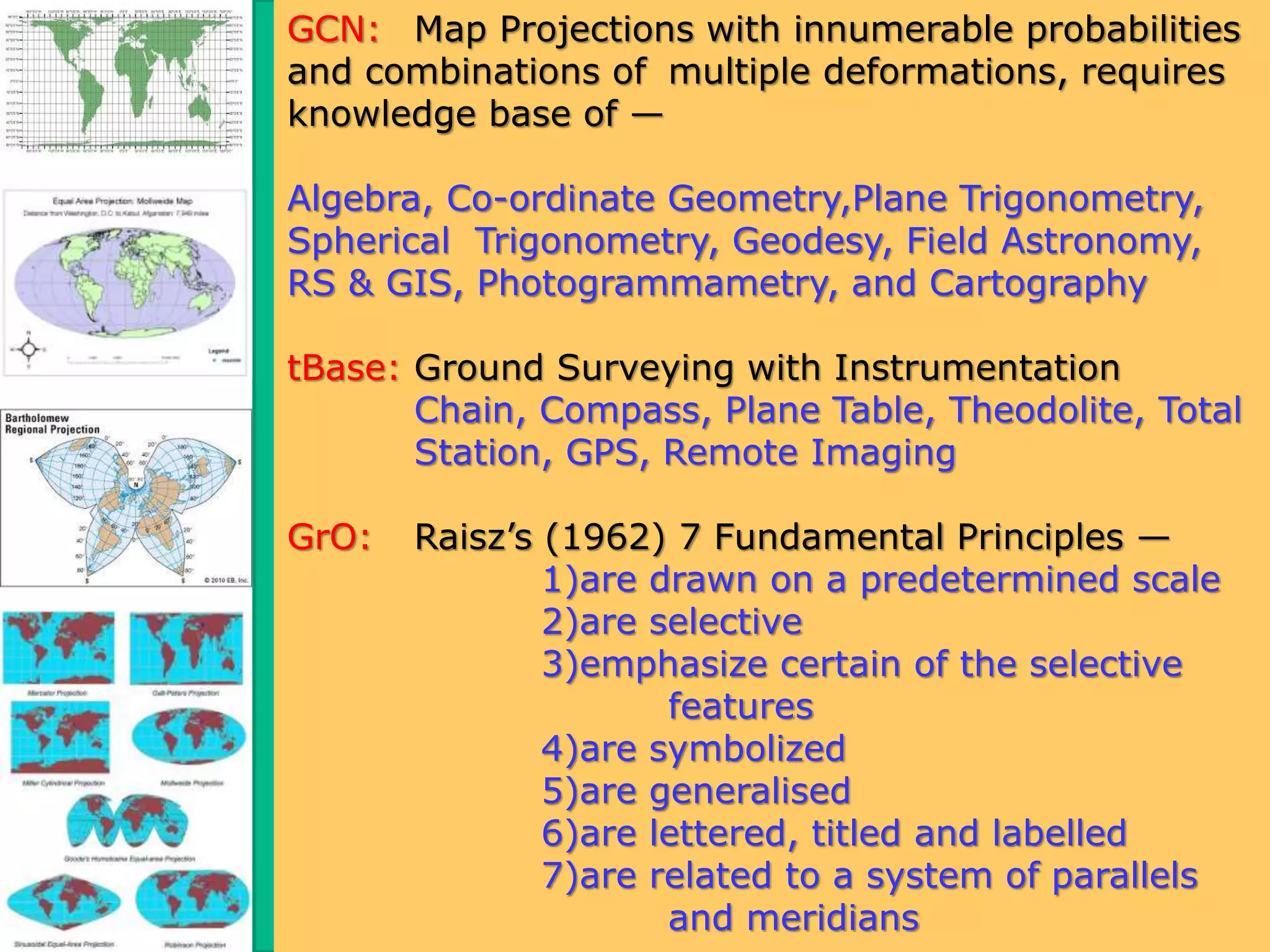 Geography and Cartography | PPTX