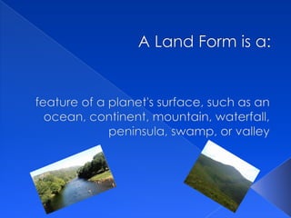 Geography and land form | PPT