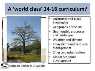 Geography and the GA in Changing Times | PPTX | Secondary Education ...