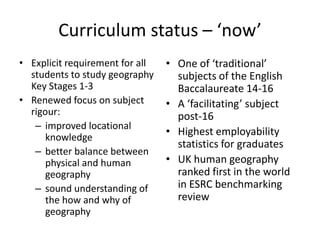 Geography and the GA in Changing Times | PPTX | Secondary Education ...