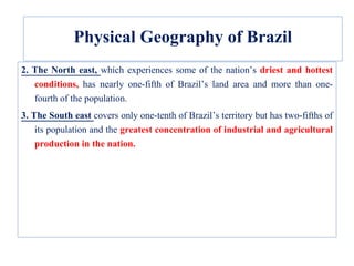Geography and tourism in brazil 02052021 | PPTX | South America Travel ...