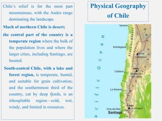 Geography and tourism in chile 06052021 | PPTX