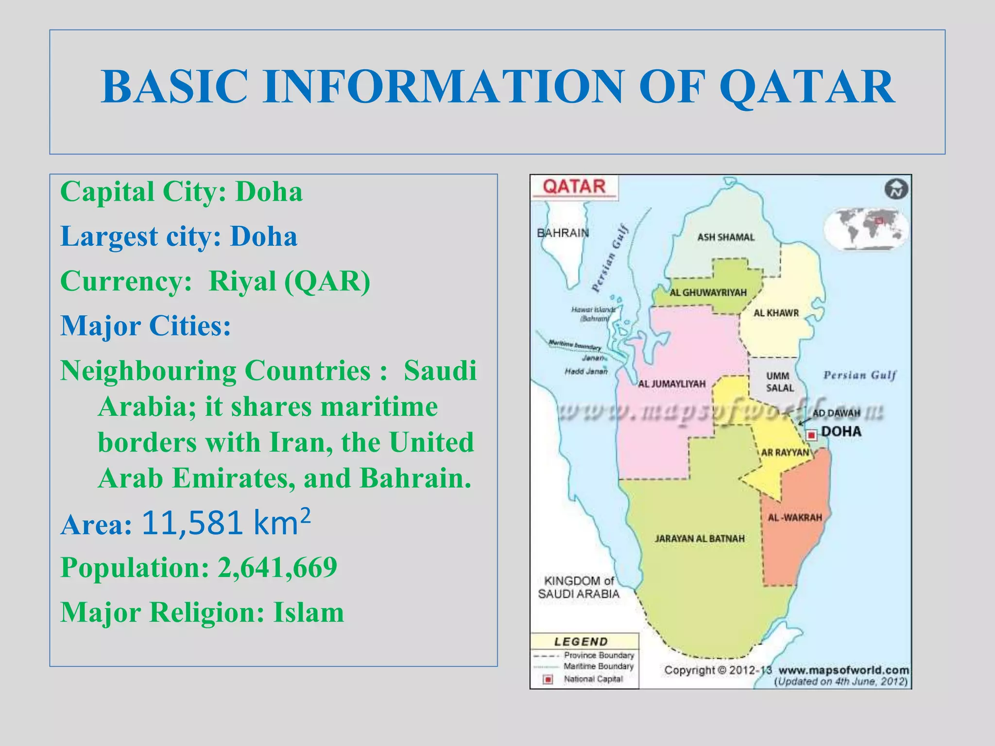 Geography and tourism in qatar 11052021 | PPTX
