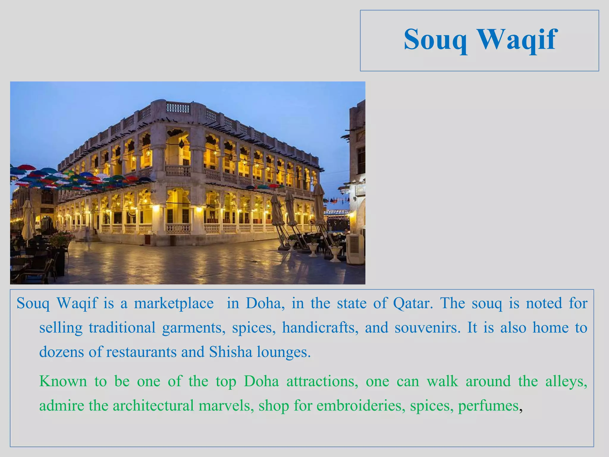 Geography and tourism in qatar 11052021 | PPTX